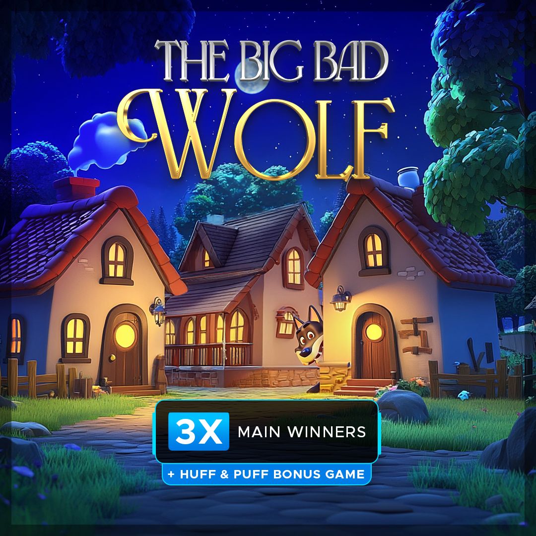 The Big Bad Wolf....3x Quick Little Piggy Winners +Huff & Puff Bonus ...