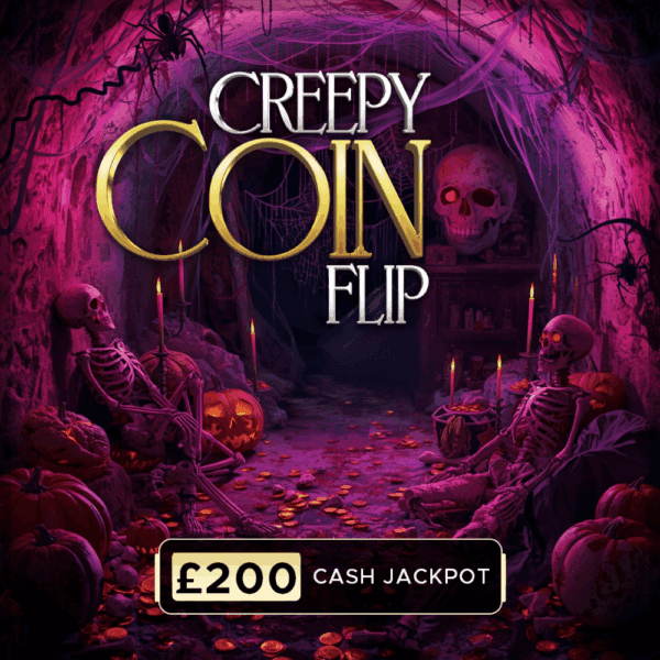 Creepy Coin Flip....£200 Cash Jackpot +Flip to Find the 18x £100 ...