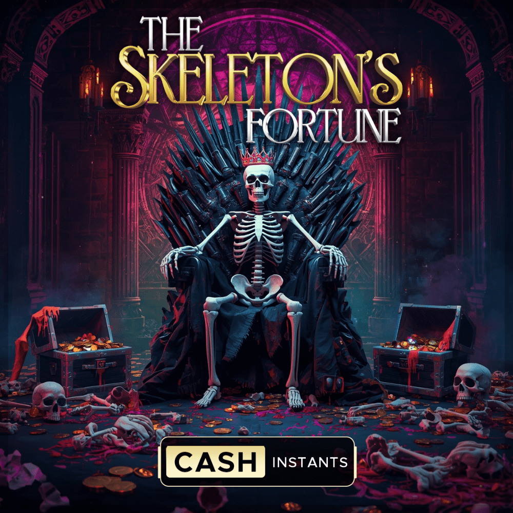 The Skeleton's Fortune....£250 Cash Jackpot +30x £250 Cash Wins to Find ...