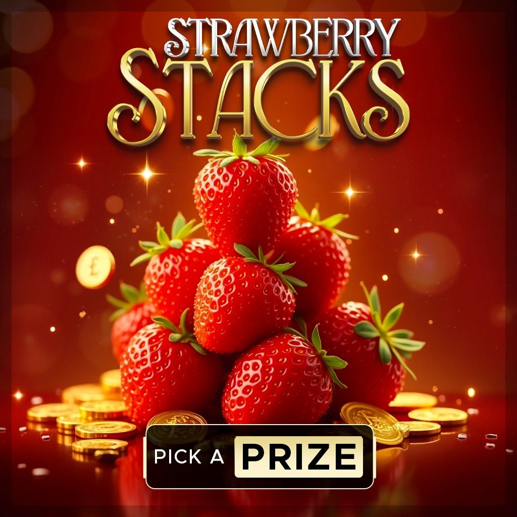 Strawberry Stacks | 40 x £500 Instants | Find A Strawberry To Pick A ...